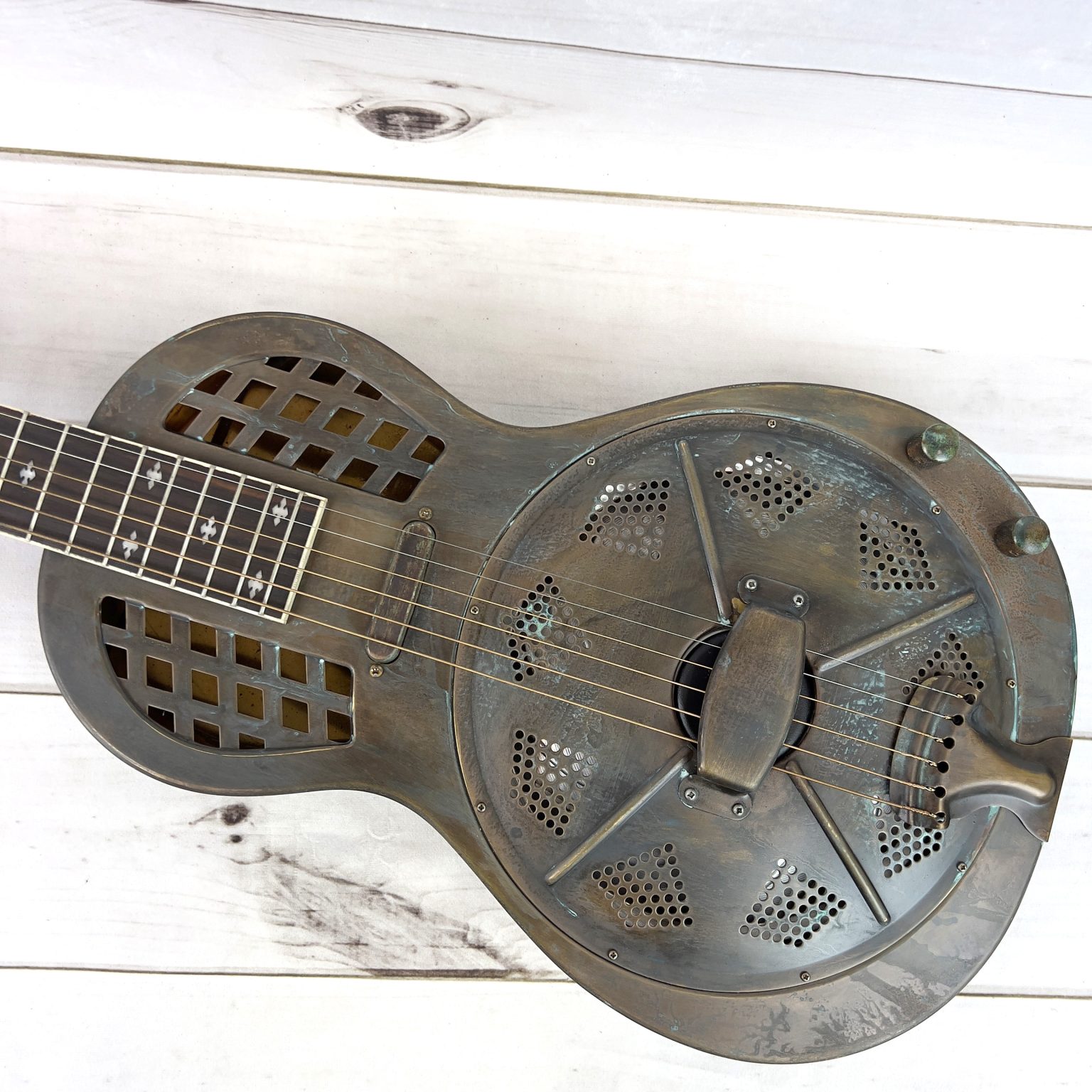 Royall Parlorizer Brass Body Resonator Distressed Relic Brass Finish ...