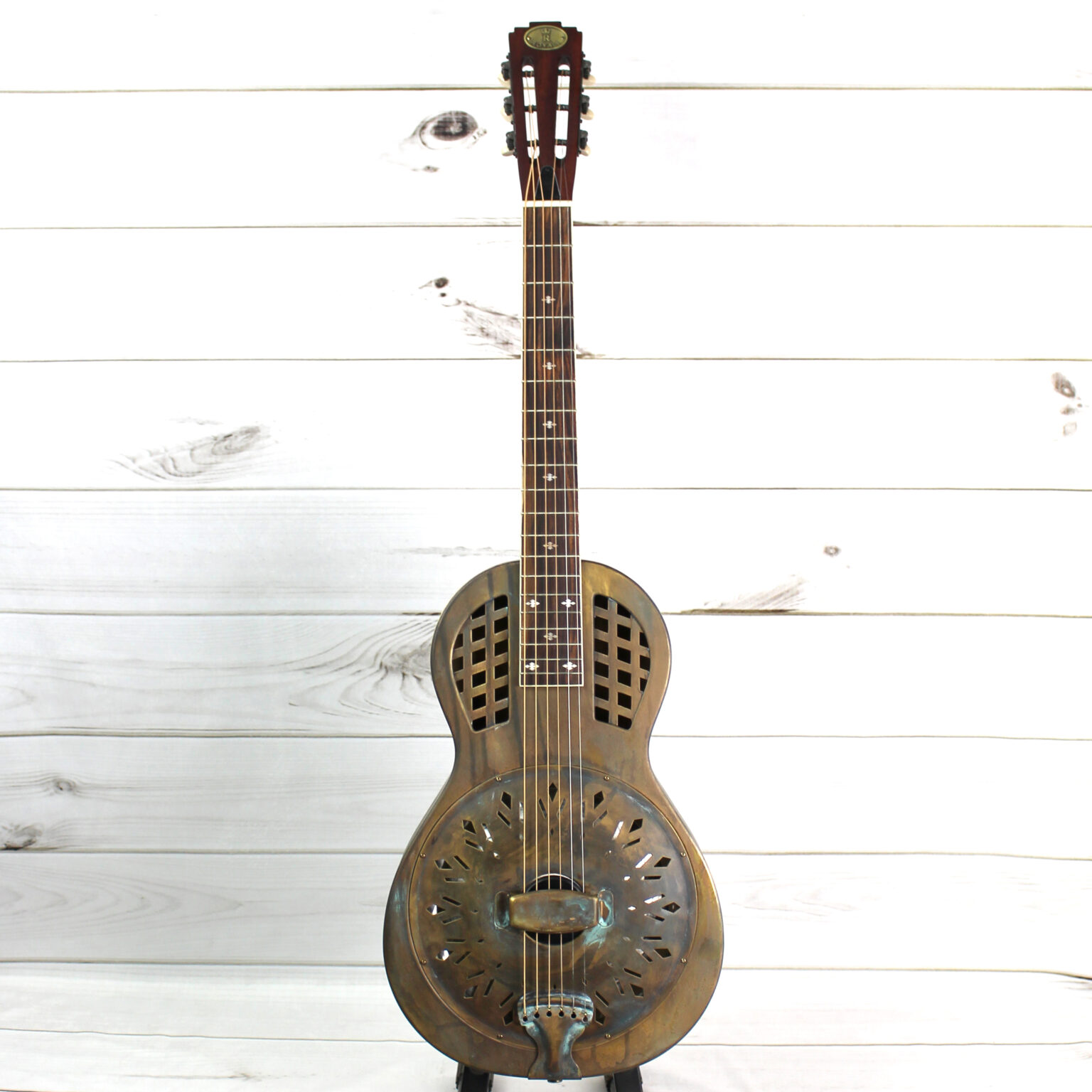 Royall Parlorizer Distressed Brass Finish Brass Body Resonator - The ...