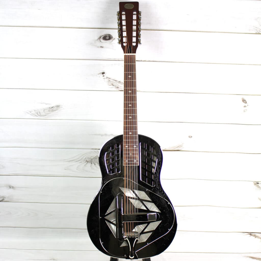 Royall Trifecta Engraved Nickel 12 String Tricone Resonator - The ...