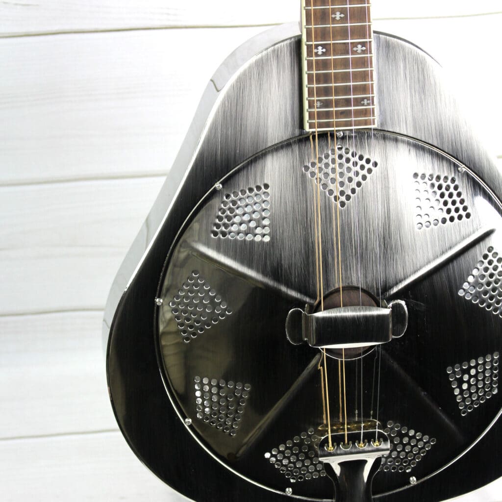 Royall Teardrop Tenor Resonator Brushed Nickel Finish Brass Body - The ...