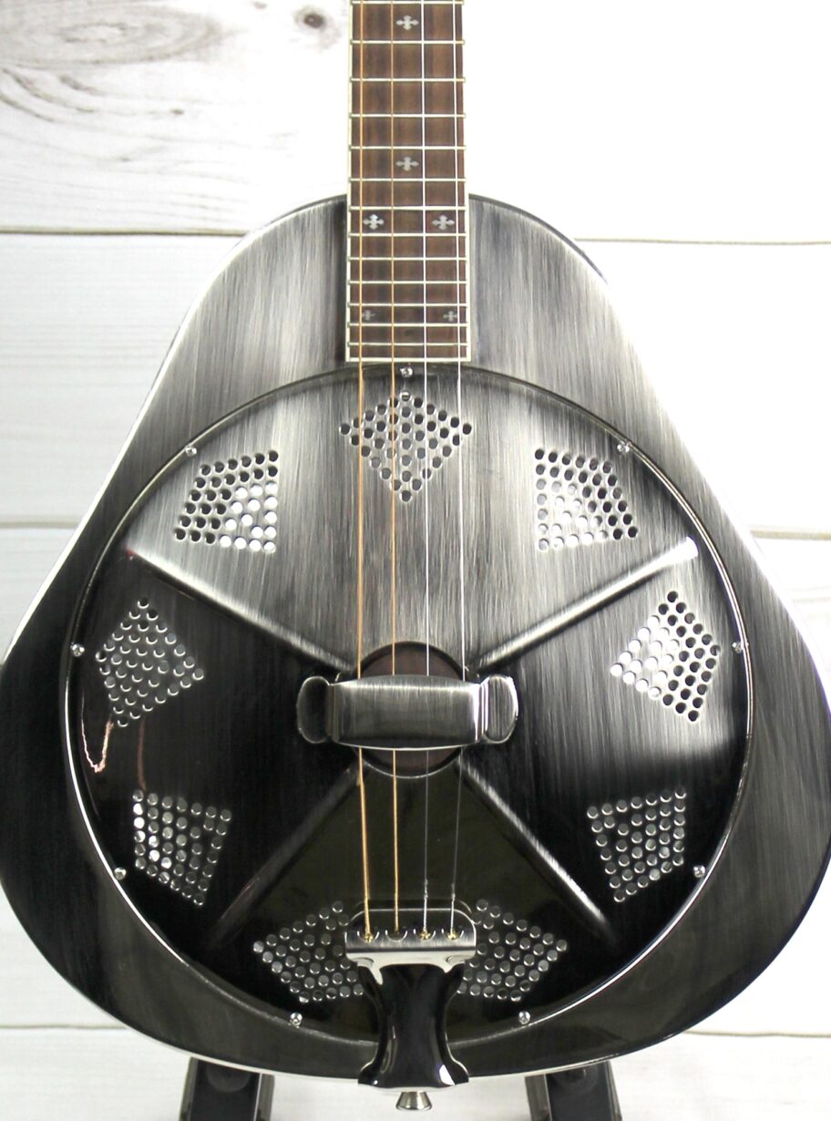 Royall Teardrop Tenor Resonator Brushed Nickel Finish Brass Body - The ...