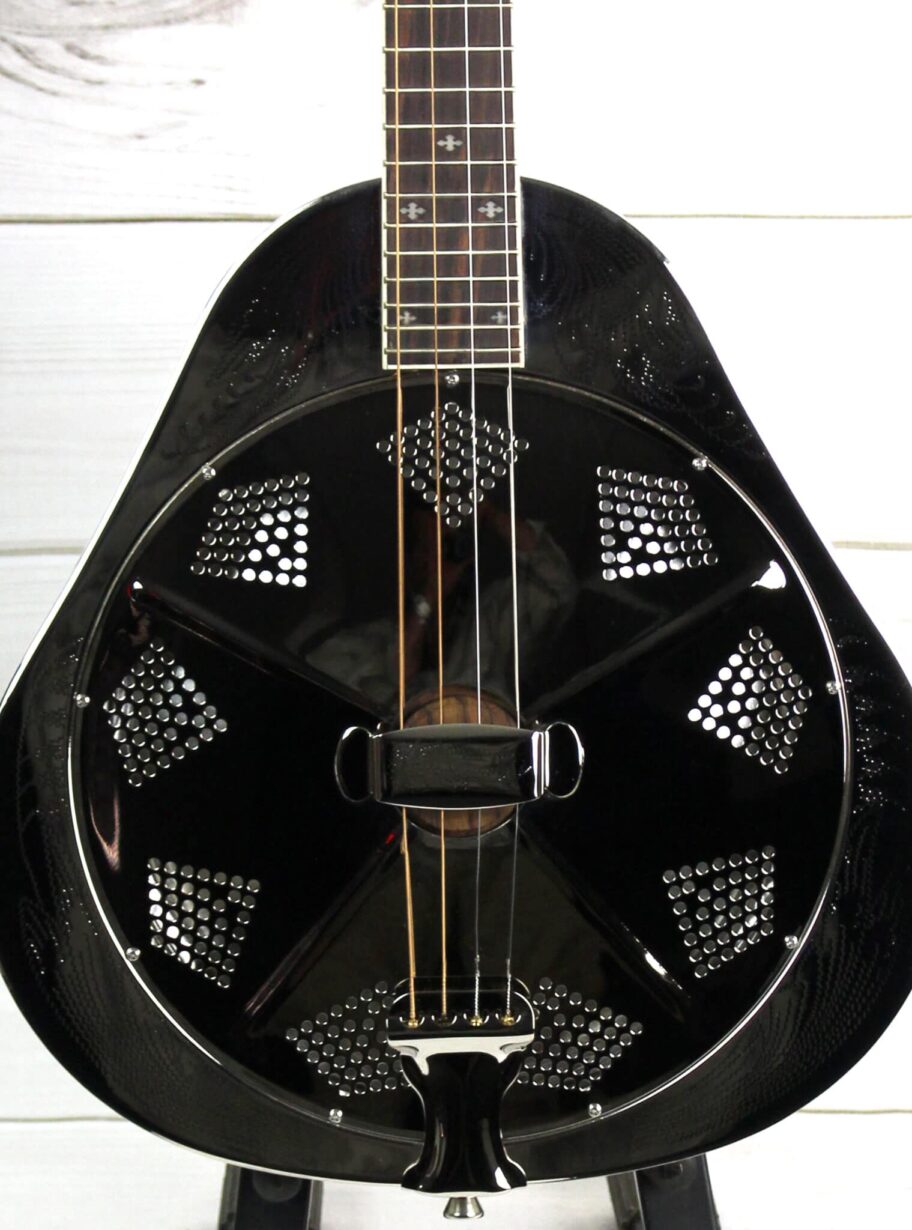 Royall Teardrop Tenor Resonator Engraved Nickel Finish Brass Body - The ...