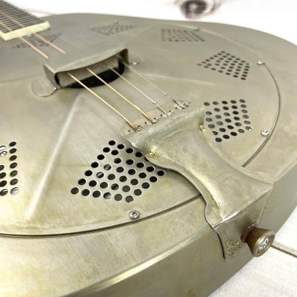 Royall Teardrop Tenor Singlecone Brass Body Resonator Antique Relic ...