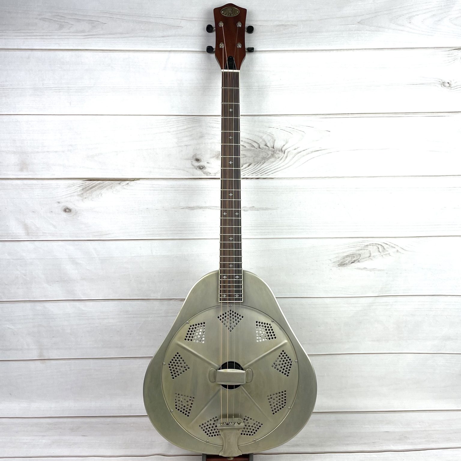 Royall Teardrop Tenor Singlecone Brass Body Resonator Antique Relic ...
