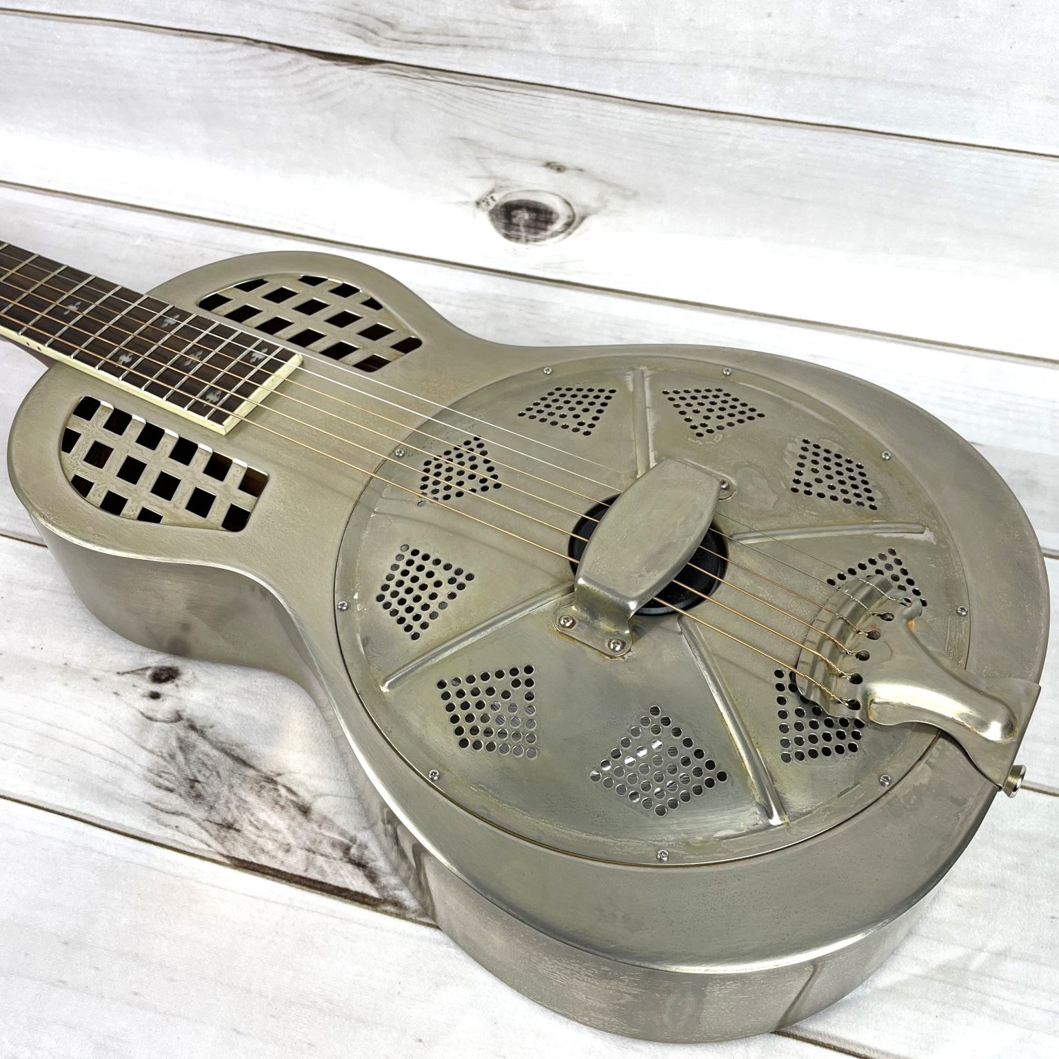 Royall Parlorizer Antique Relic Nickel Finish Brass Body Singlecone ...