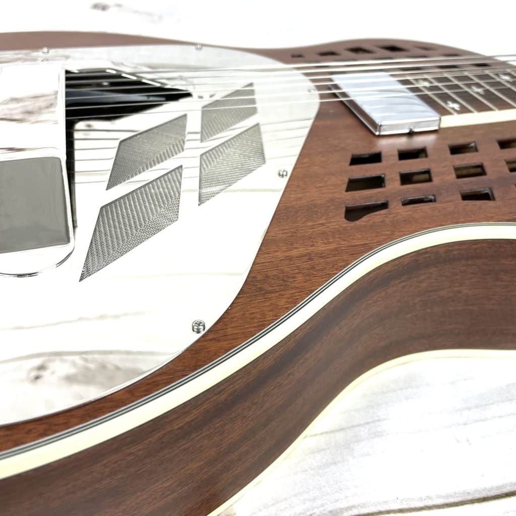 Royall Triplex Sapele Mahogany Body Natural Finish Squareneck Tricone ...