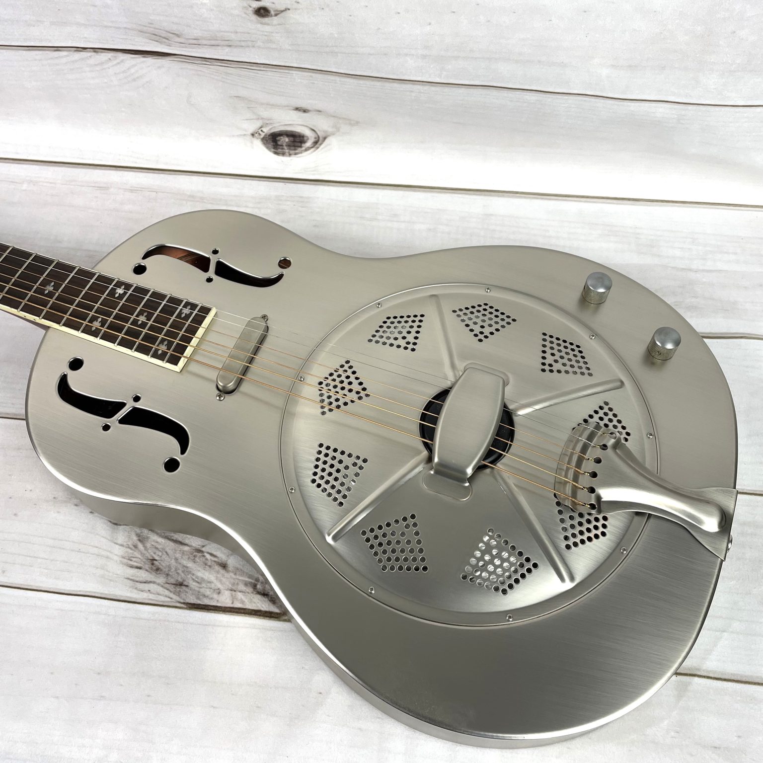 Royall FB Blues Hound Thineline Light Relic Brushed Nickel Matte Finish ...