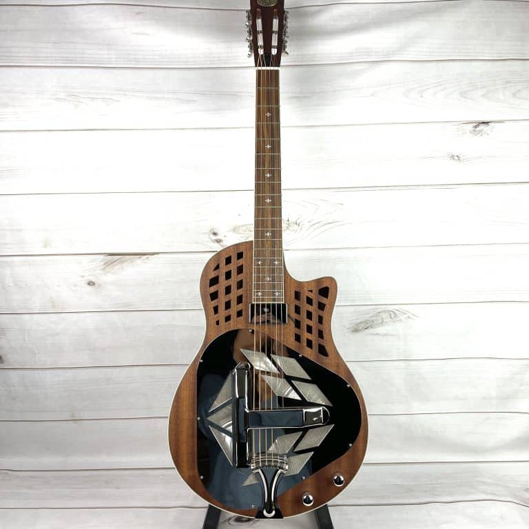 Royall Resonators Koa Tricone Cutaway Resonator With Wide Range Ultra ...