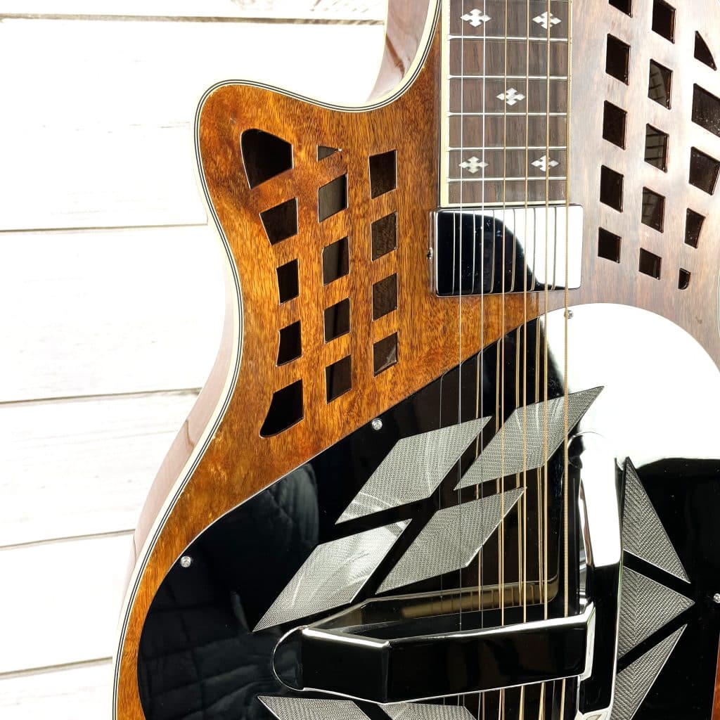 Royall Resonators Koa Tricone Lefthanded Cutaway Resonator With Wide ...