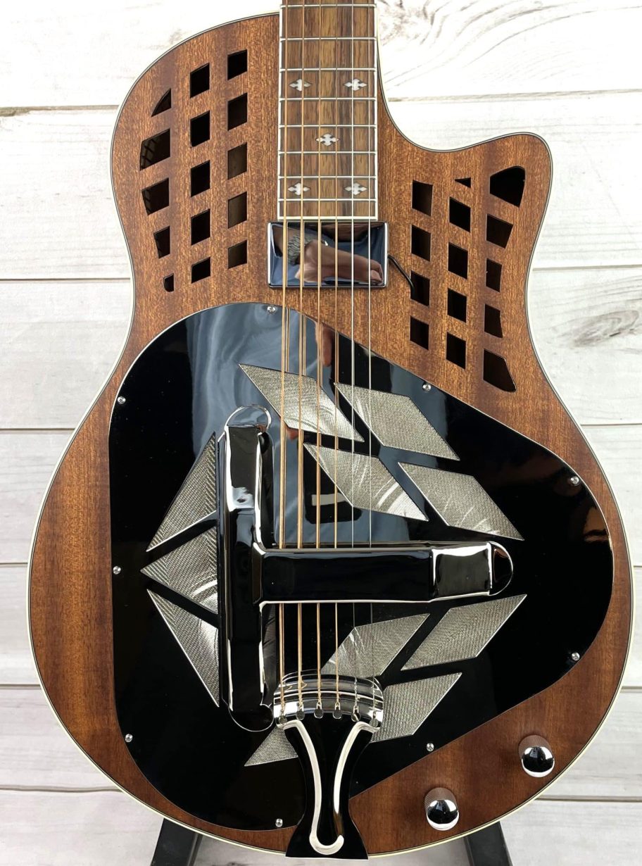 Royall Resonators Koa Tricone Cutaway Resonator With Wide Range Ultra ...