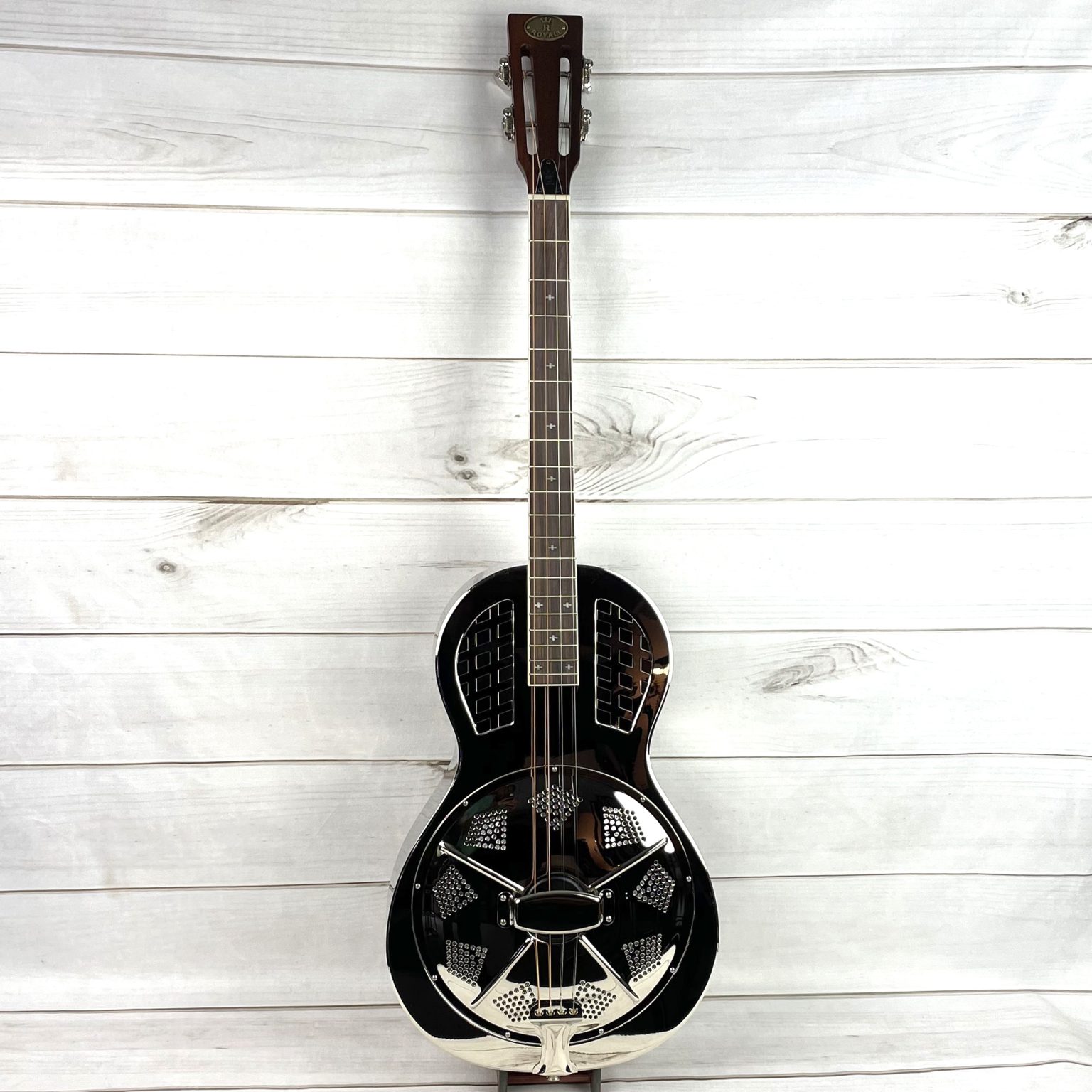 Royall Long Scale Brass Body Parlor Tenor Single Cone Resonator Mirror ...