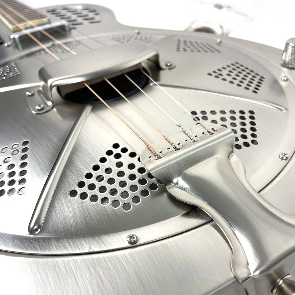 Royall Long Scale Parlor Tenor Single Cone Brass Body Resonator With ...