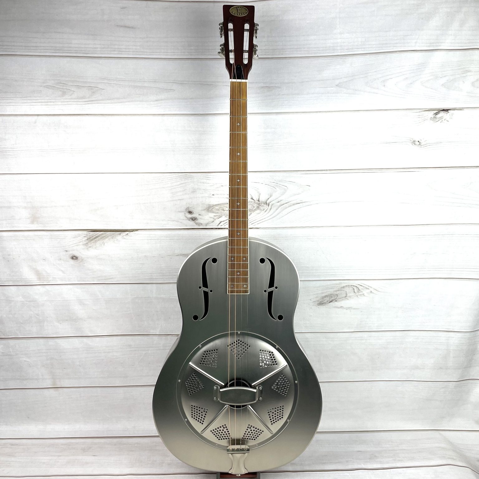 Royall Long Scale Tenor New Rough Brushed Steel Finish Brass Body ...