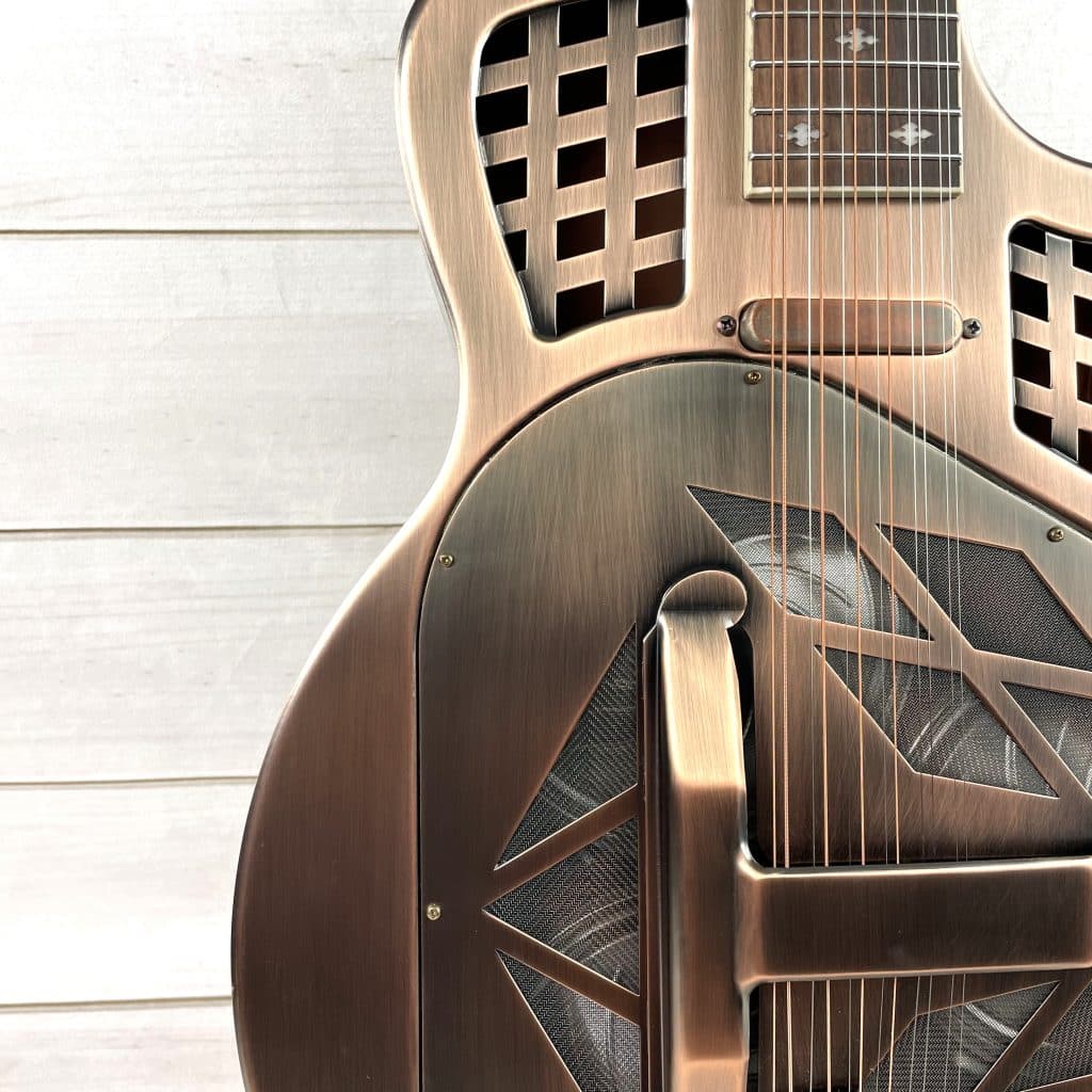 Royall Trifecta TC-14 Brushed Burnished Copper Finish Cutaway 12 String ...