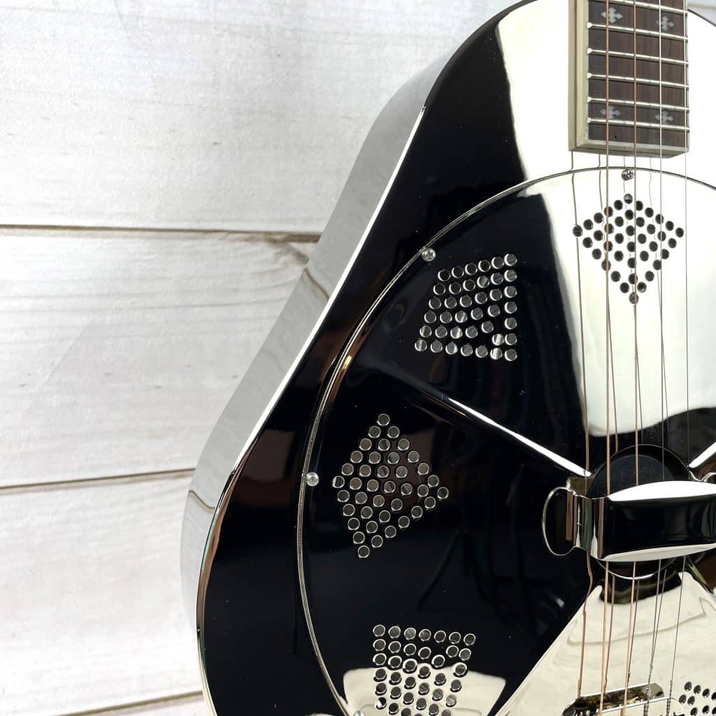 Royall Teardrop Tenor Singlecone Brass Body Resonator Mirror Nickel ...