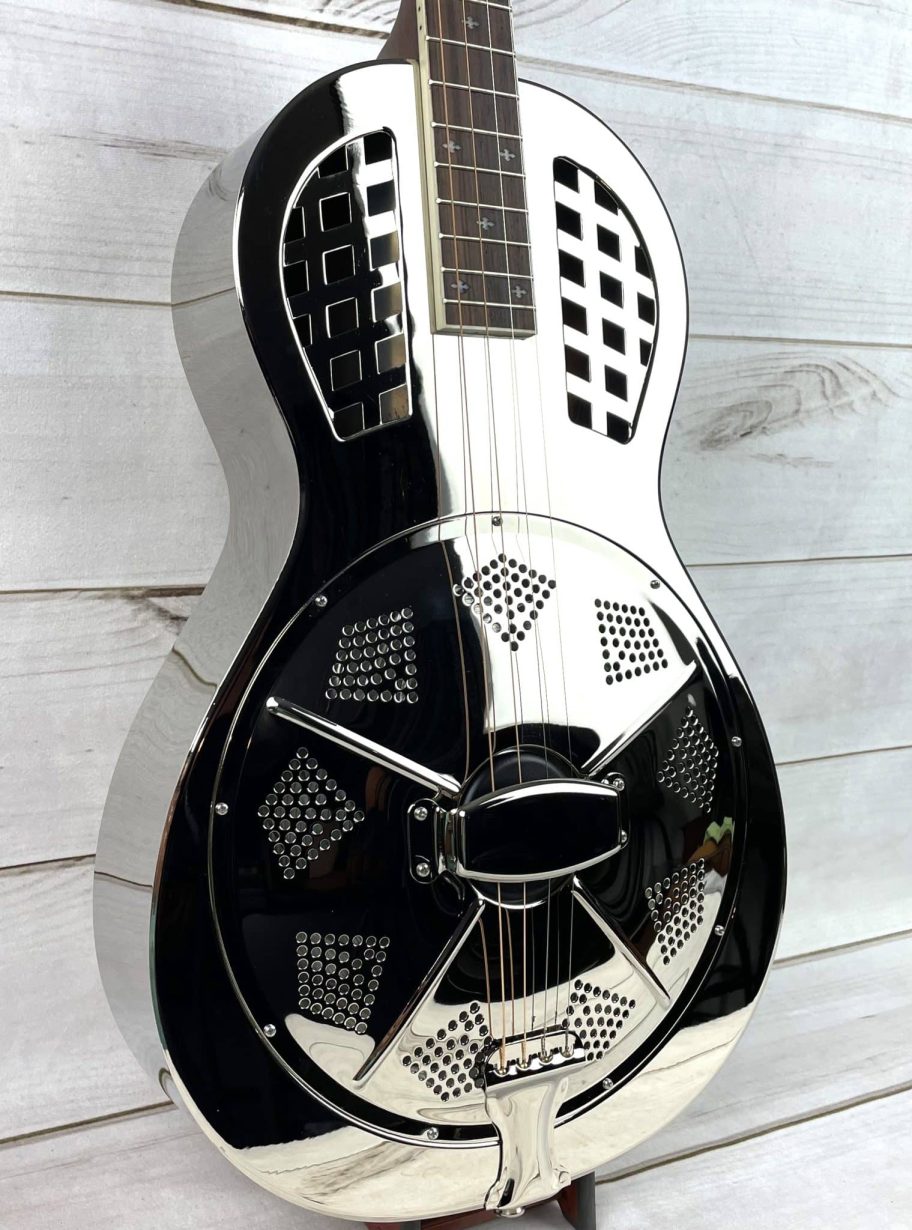 Royall Long Scale Brass Body Parlor Tenor Single Cone Resonator Mirror ...