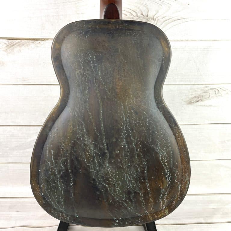 Royall FB Blues Hound Heavy Relic Copper Finish 14 Fret Single Cone ...