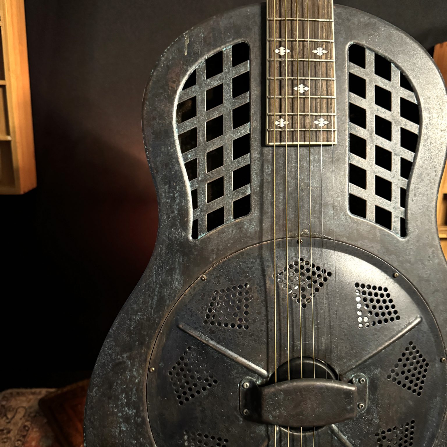Royall "Bessie" 12 Fret Relic Distressed Copper Singlecone Bell Brass ...