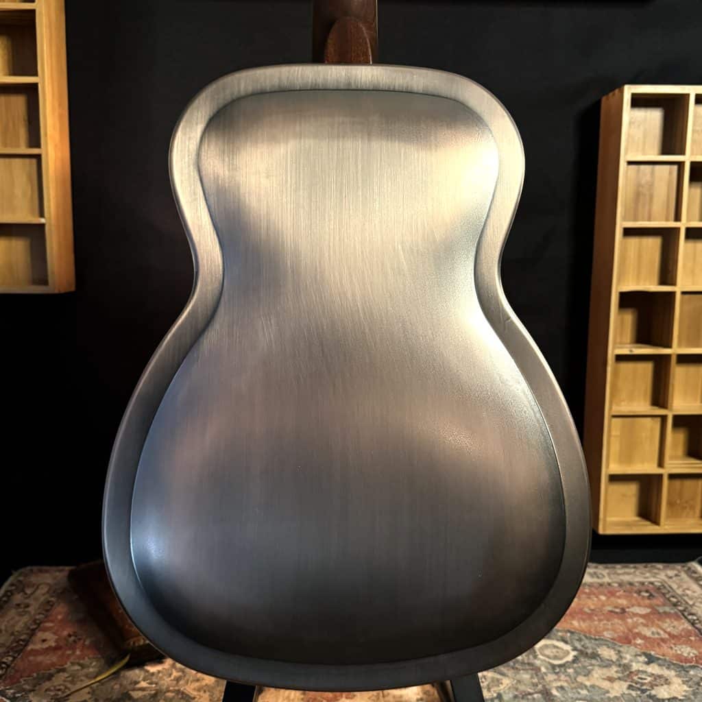 Royall FB Blues Hound Aged Burnished Copper Finish 14 Fret Single Cone ...