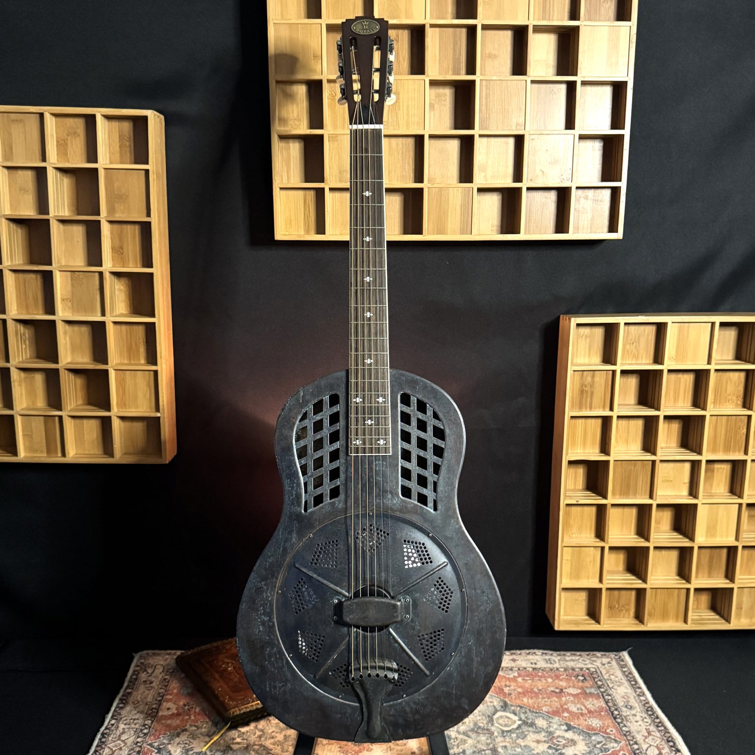 Royall "Bessie" 12 Fret Relic Distressed Copper Singlecone Bell Brass ...