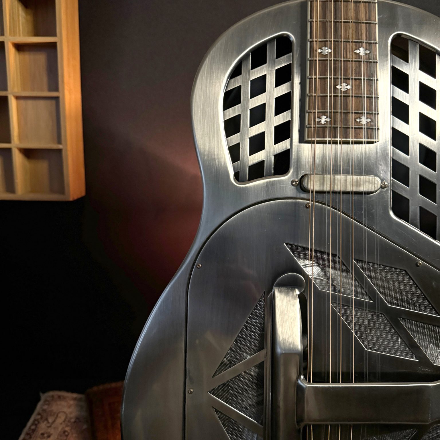 Royall Trifecta Aged Brushed Nickel 12 String Tricone Resonator With ...